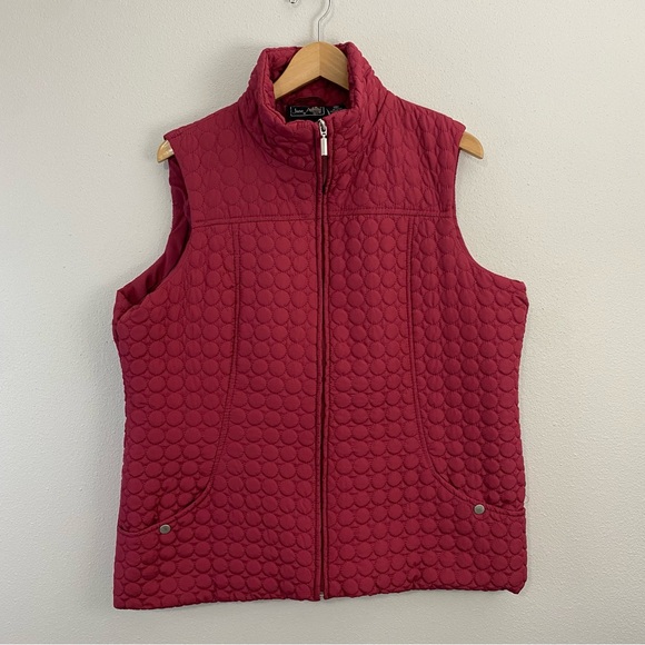 Jane Ashley | Jackets & Coats | Jane Ashley Quilted Pink Puffer Vest ...